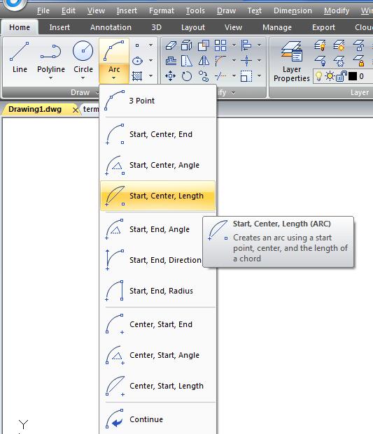 How To Draw An Arc With A Specific Arc Length GstarCAD