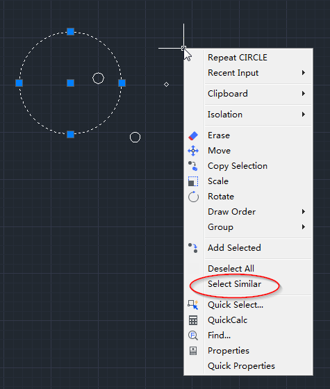 How To Select Similar Objects GstarCAD